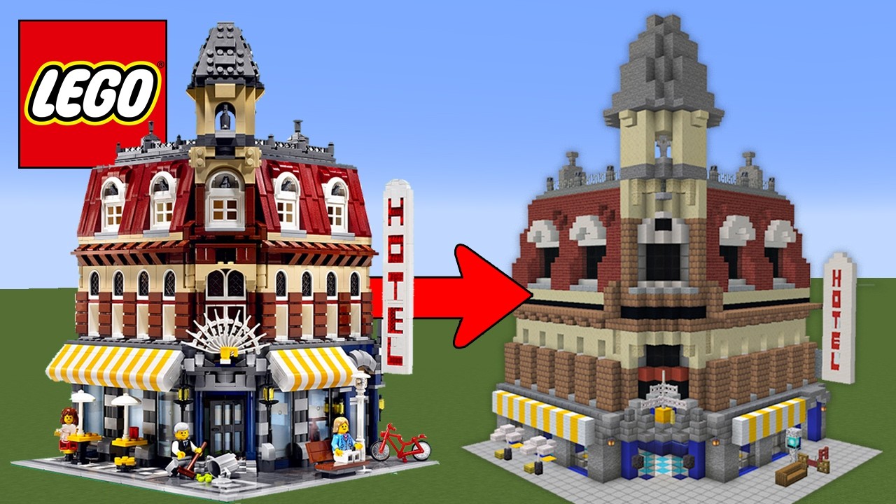 A Subscriber Asked Me To Build a Lego Set In Minecraft ... Here's How ...