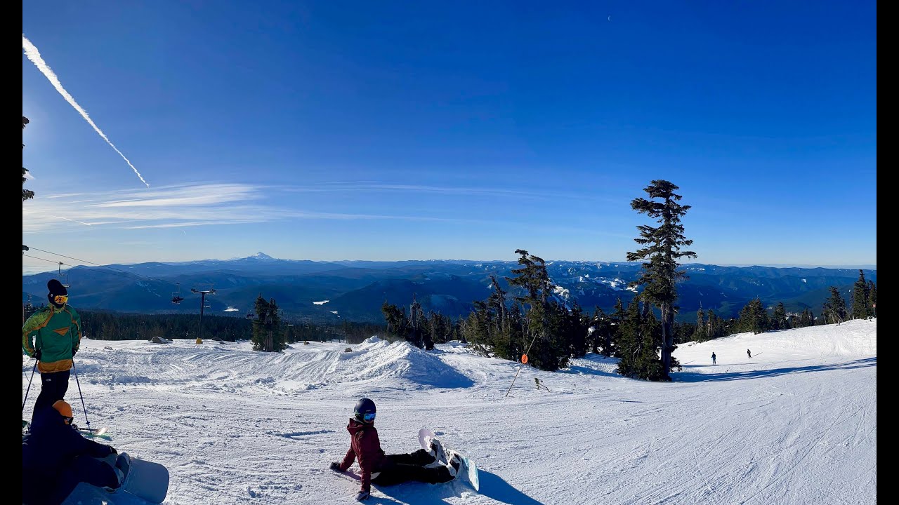 Season Ending at Timberline Mt Hood - YouTube