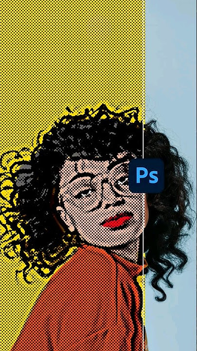 Photoshop tutorial: pop-art portrait effect#photoshop_tutorial # ...