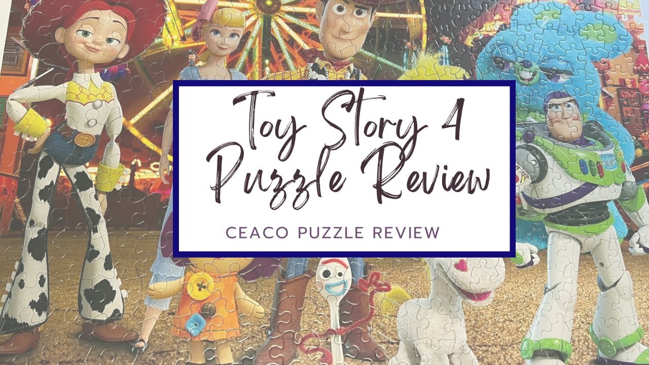 Toy Story 4 Together Time Puzzle by Ceaco // Puzzle Review and My ...