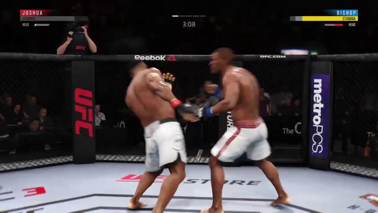 UFC 3 custom character - YouTube