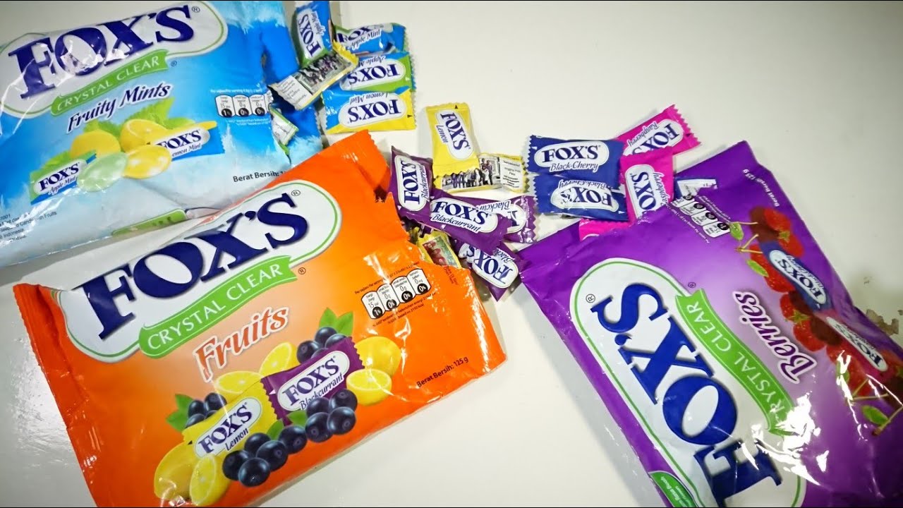 Permen Transparan | Permen Fox Bermacam Rasa - YouTube