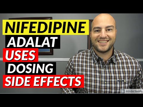 Nifedipine (Adalat) - Uses, Dosing, Side Effects | Medication Review