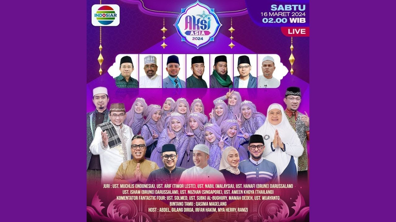 QASIMA LIVE AKSI ASIA INDOSIAR - YouTube