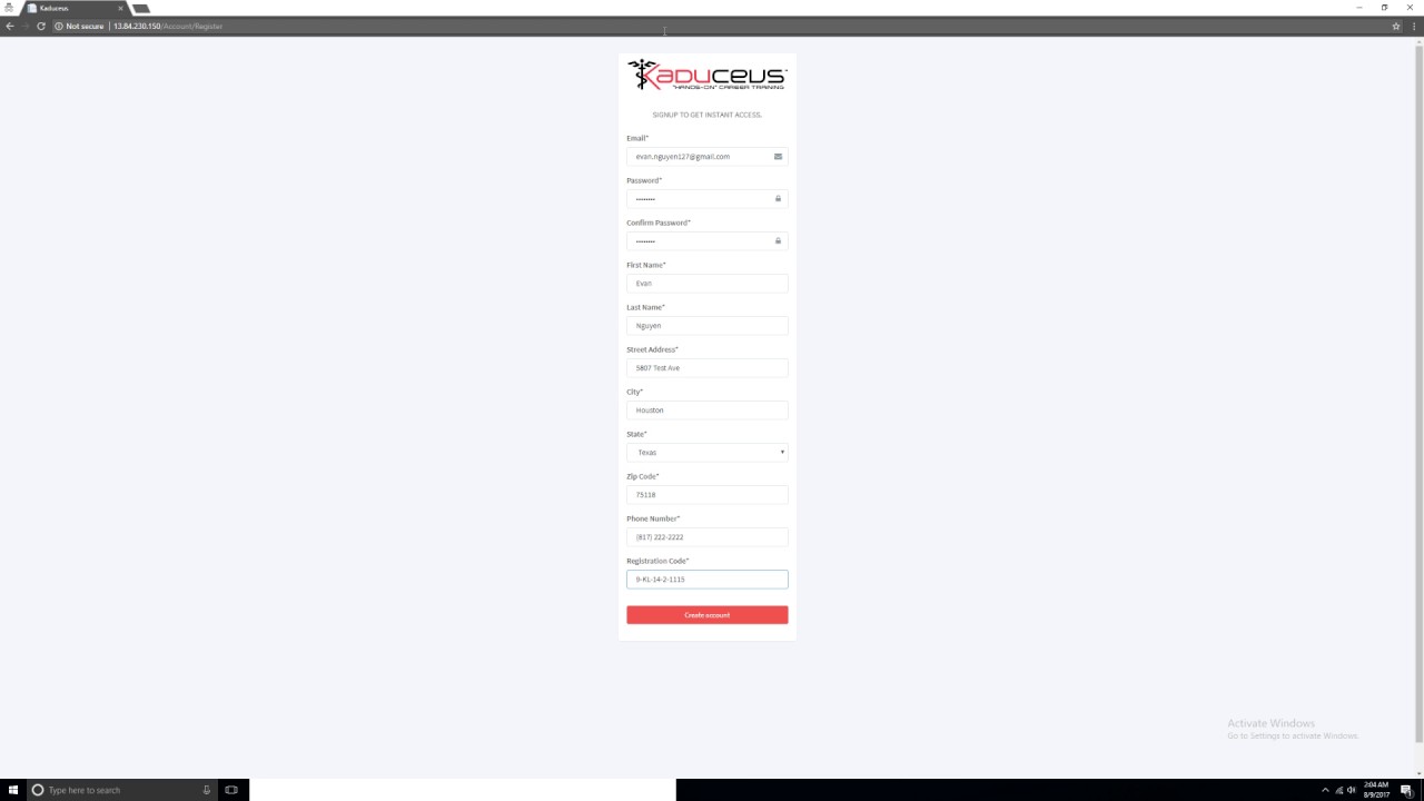 How To Register For Kaduceus - YouTube