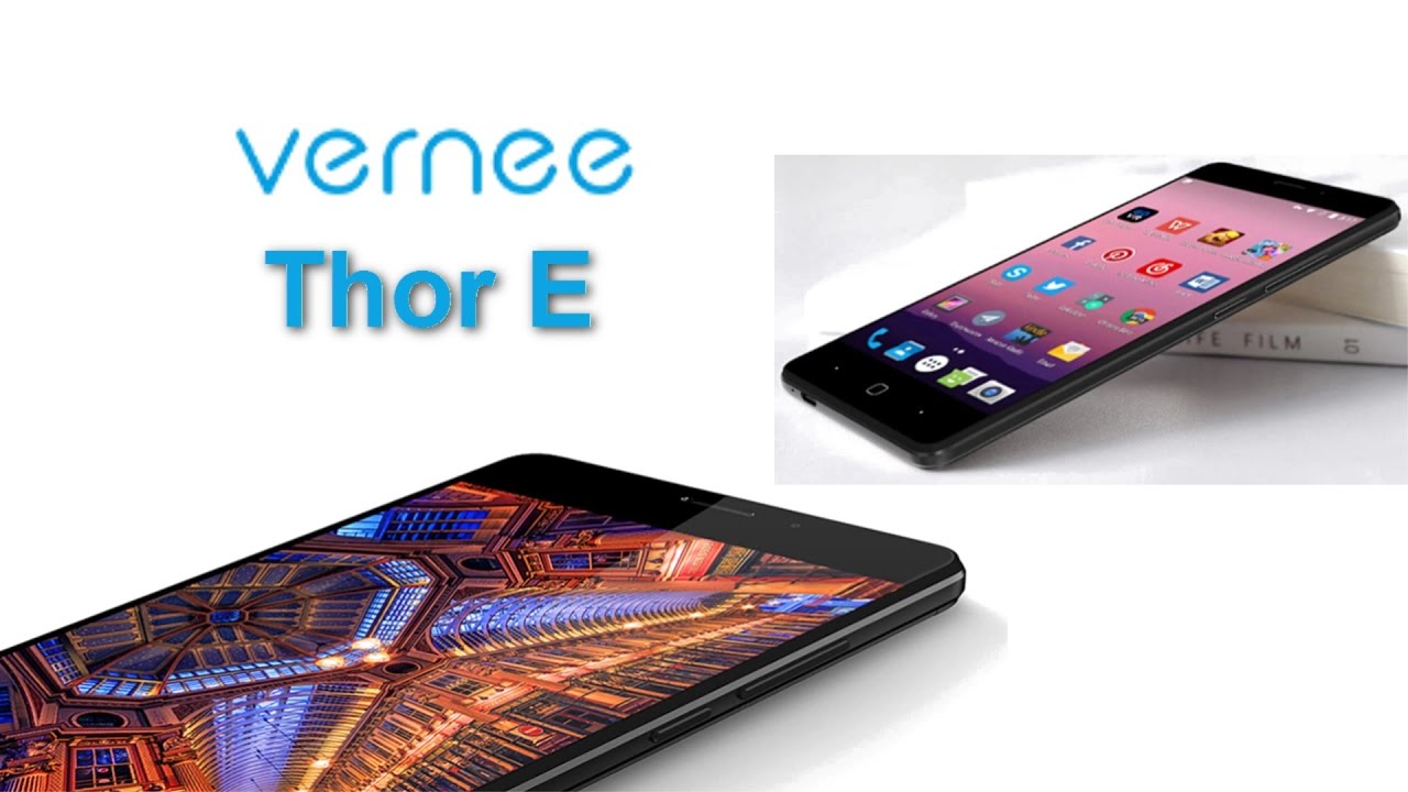 Vernee Thor E is official - YouTube