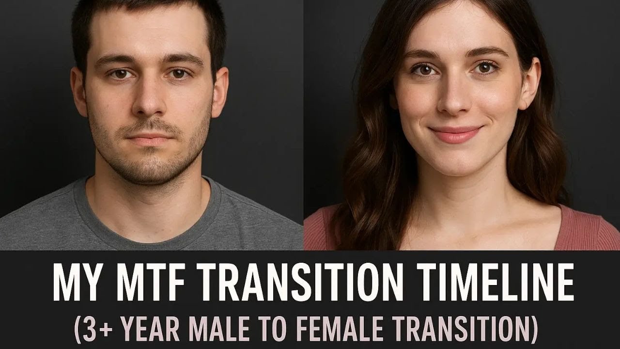My MTF Transition Timeline 3+ Year Male to Female Transition - YouTube