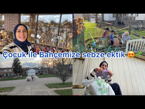 2 GÜNLÜK RAMAZAN RUTİNİ ☪️ YAZ GELİYOR BİSİKLETİMİZİ ÇIKARDIK BAHÇEMİZE SEBZE EKTİK 🌱🚲 GÜNLÜK VLOG 