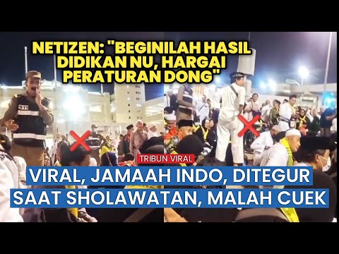 Viral! Jemaah Indonesia Lantunkan Sholawat Lantang di Area Umum, Askar Turun Menegur Dicuekin