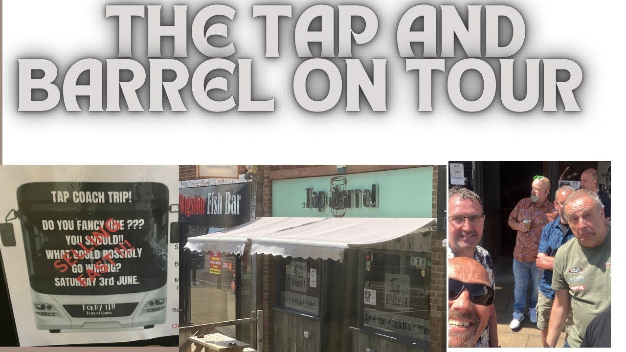 My local favourite Micro pub , The Tap and Barrel organised a day trip ...