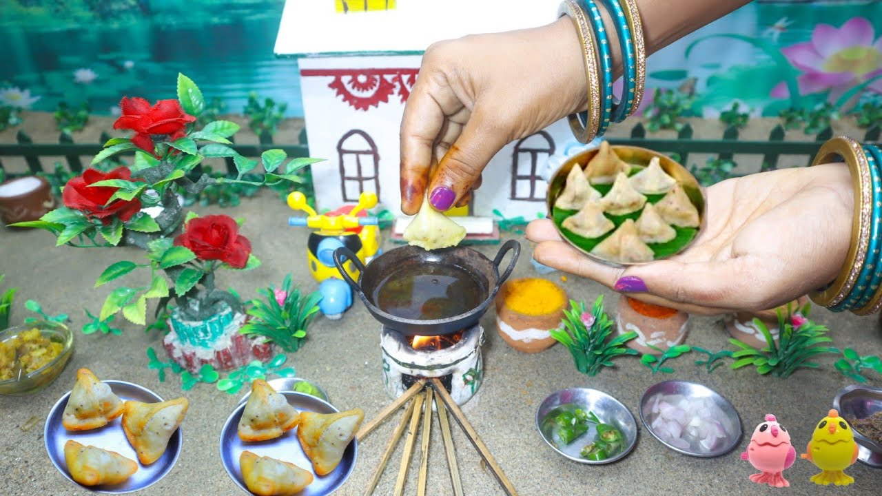 Mini Samosa Recipe | Market Style Samosa | Miniature Samosa | miniature ...