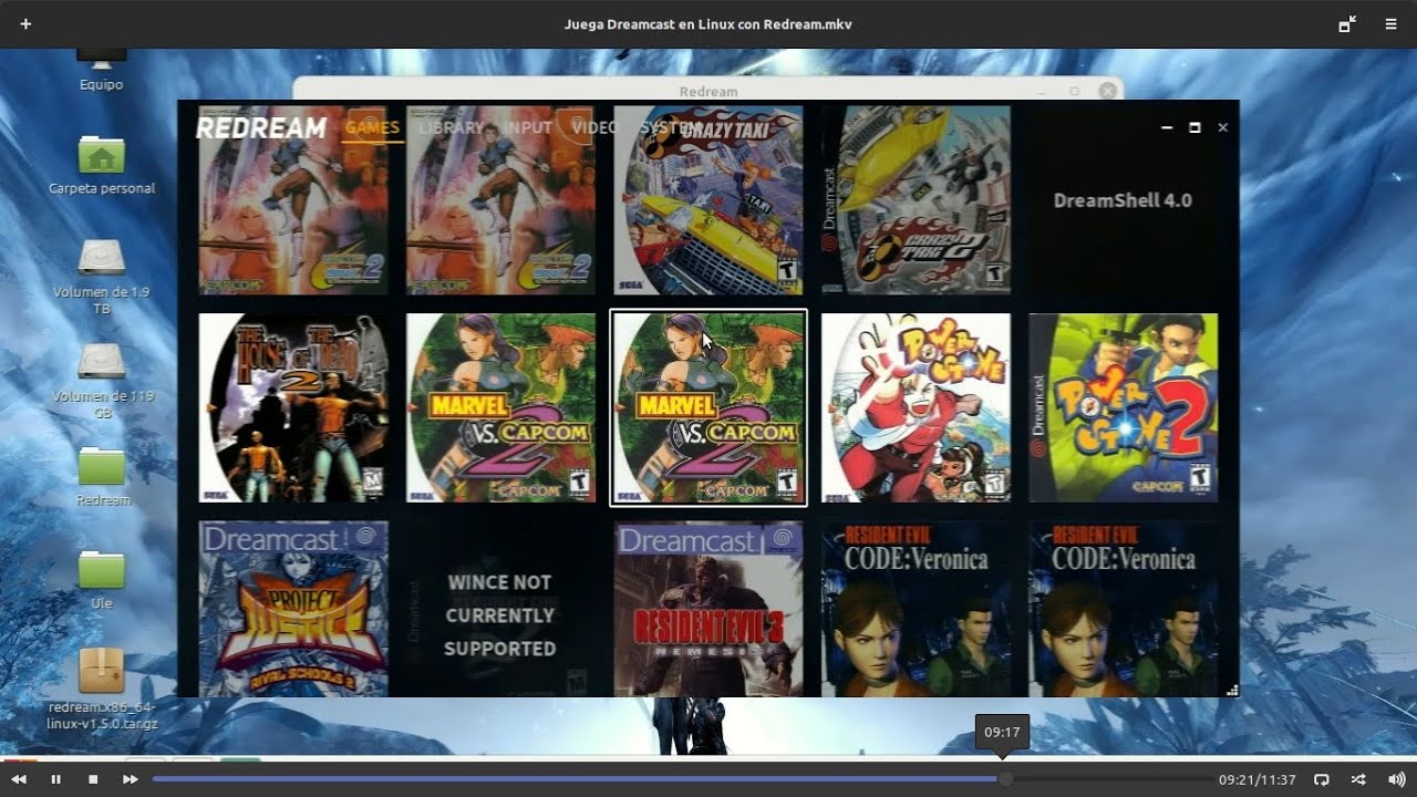 Juega Dreamcast en Linux con Redream - YouTube