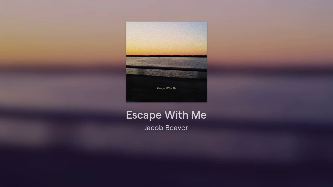 Escape With Me (Official Audio) - YouTube