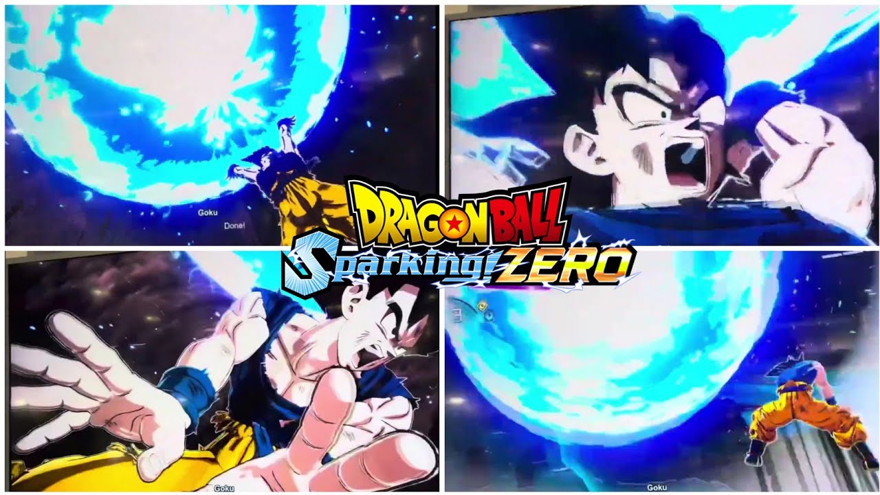 *NEW* Namek Goku Full Charged Spirit Bomb - Dragonball Sparking! ZERO ...