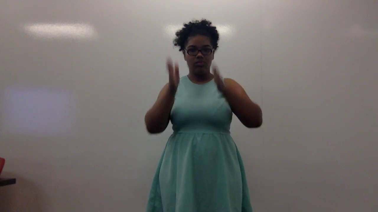 My ASL Video Project - YouTube