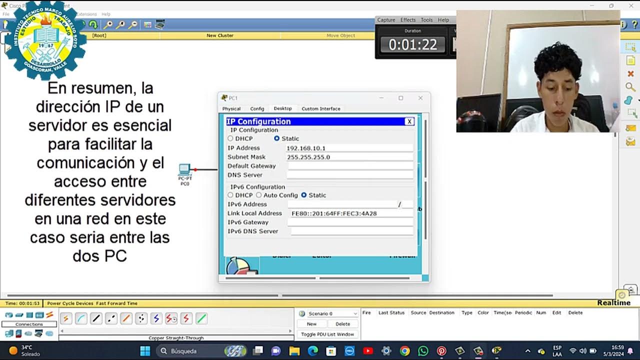 como hacer una Red de Punto a punto (CISKO PACKET) - YouTube