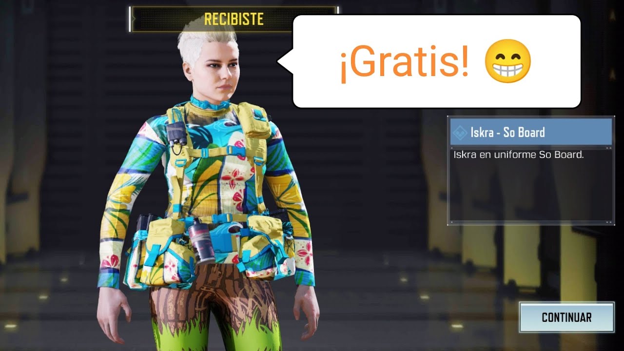 Gratis skin de Iskra - So Board Mata a 10 enemigos con el subfusil ...