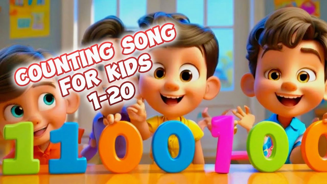 Counting Song 1-20 for kids |Learn Number Counting | Nursery Rhyme # ...