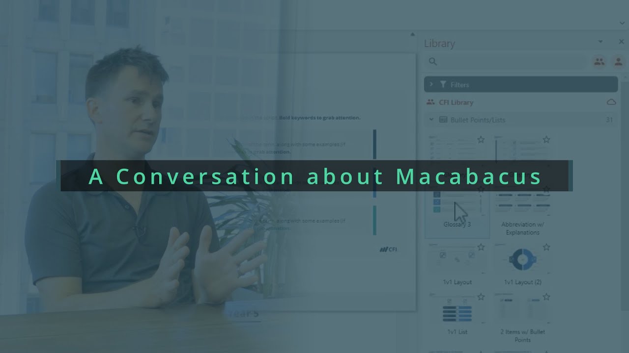 A Conversation about Macabacus - YouTube