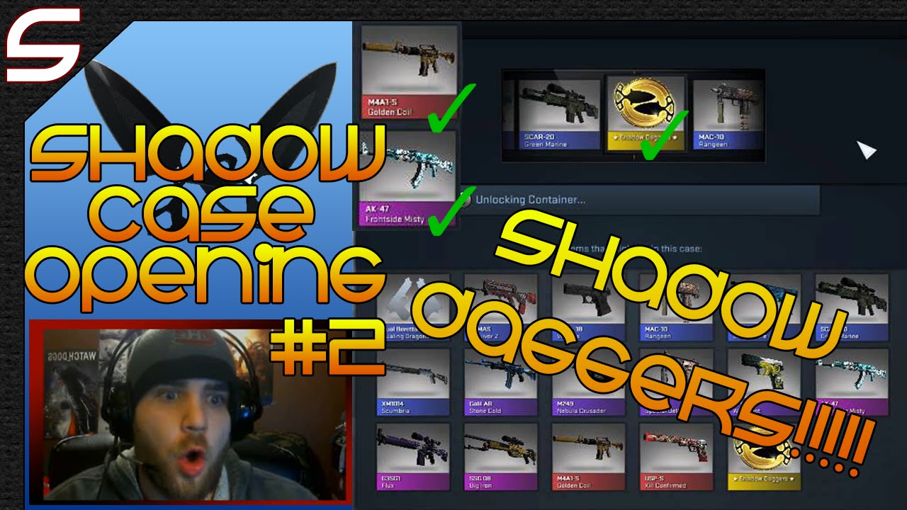 SHADOW DAGGERS! (CS:GO Shadow Case Opening #2) - YouTube