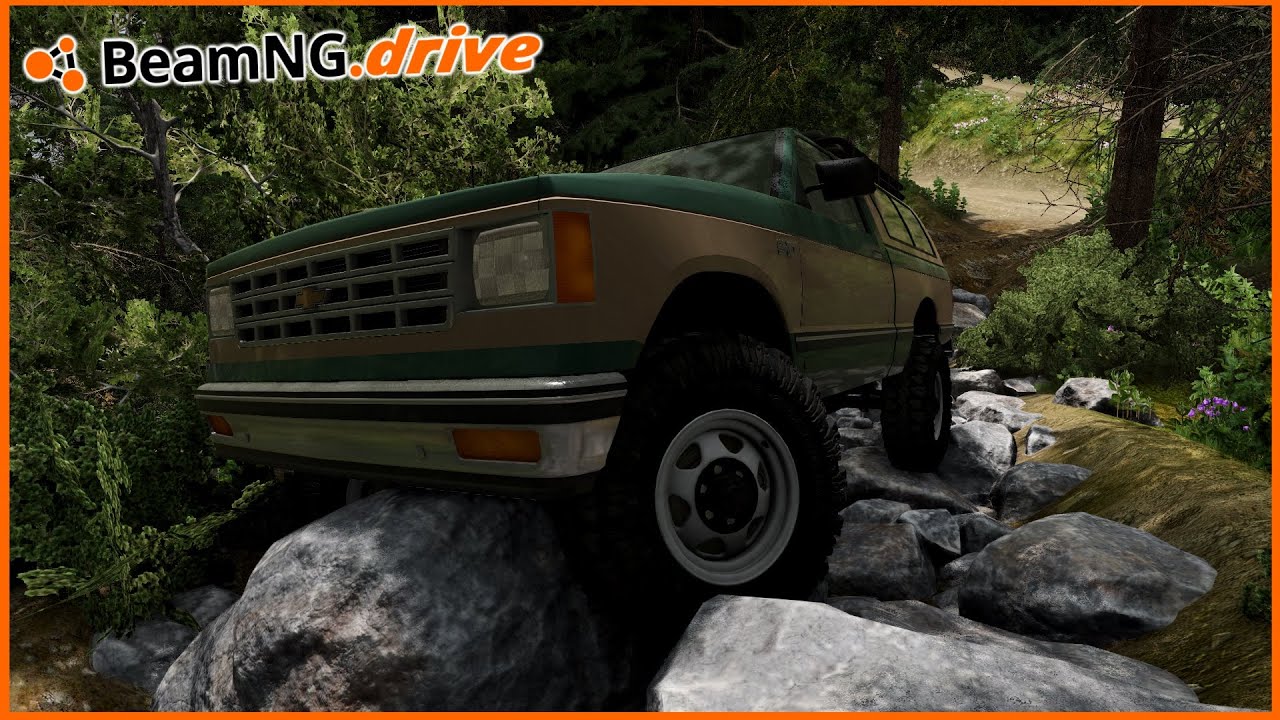 BEAMNG.DRIVE MP | S-10 TAKES ON CHEAP TRUCK CHALLENGE!! - YouTube