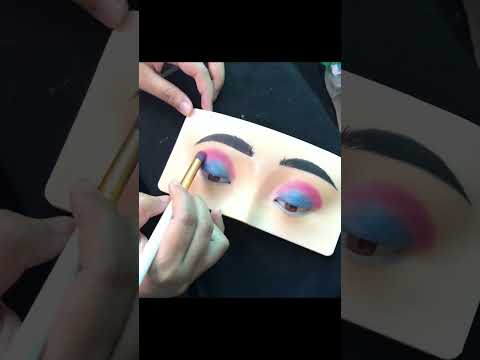 💙🧡💗 Beautiful eye makeup tutorial || #tusiorna #youtube #eyemakeup