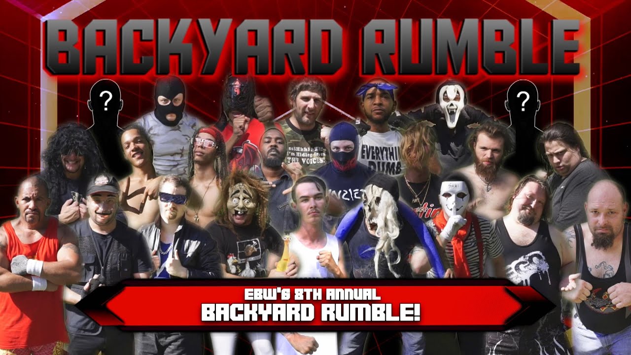 EBW's 8th Annual BACKYARD RUMBLE Battle Royale Match! (Backyard Rumble ...