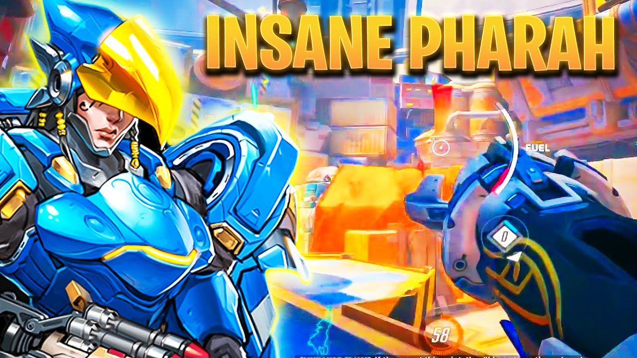 Pharah's Ultimate Sky Domination: Unstoppable Aerial Assault in ...
