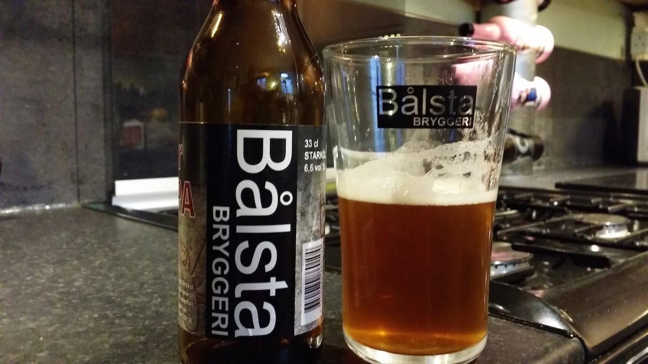 (4K) Bålsta Thor IPA By Bålsta Bryggeri | Swedish Craft Beer Review ...