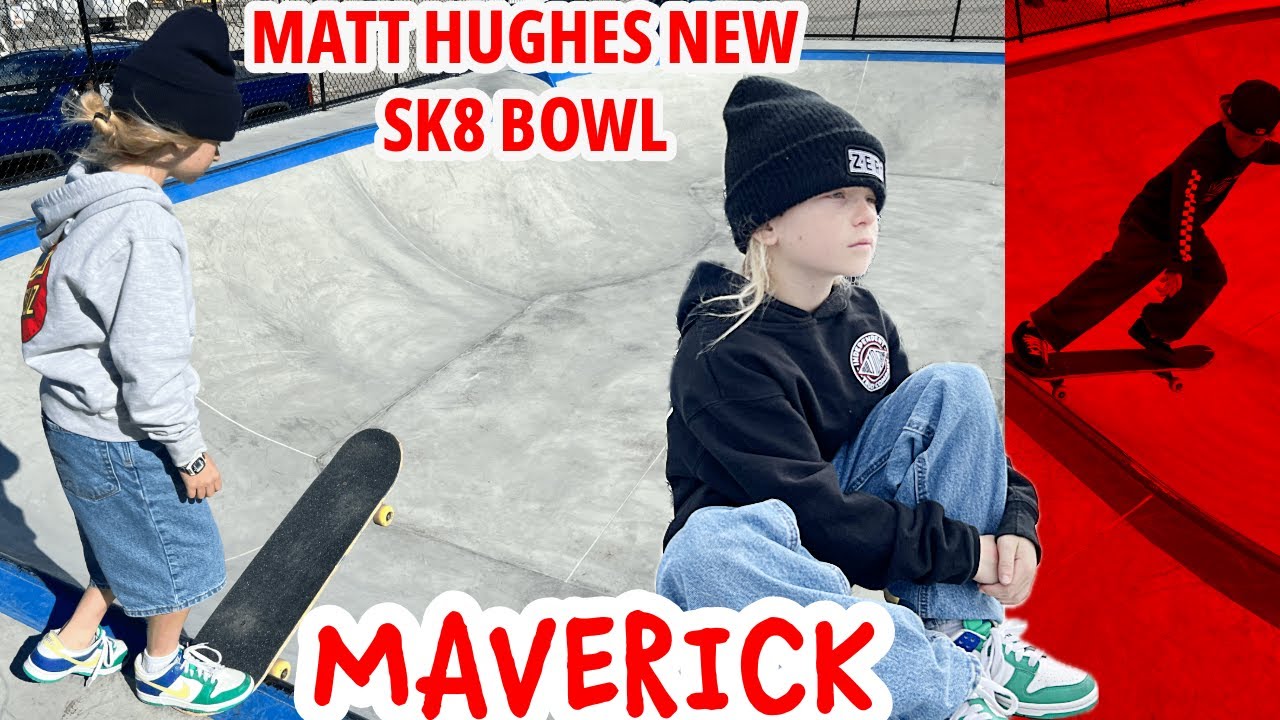 MAVERICK MATT HUGHES SK8 PARK BOWL CEREMONY - YouTube