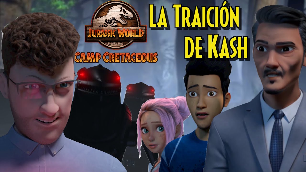 La Traición de Kash | Así Inicia la Temporada 5 de Jurassic World CAMP ...