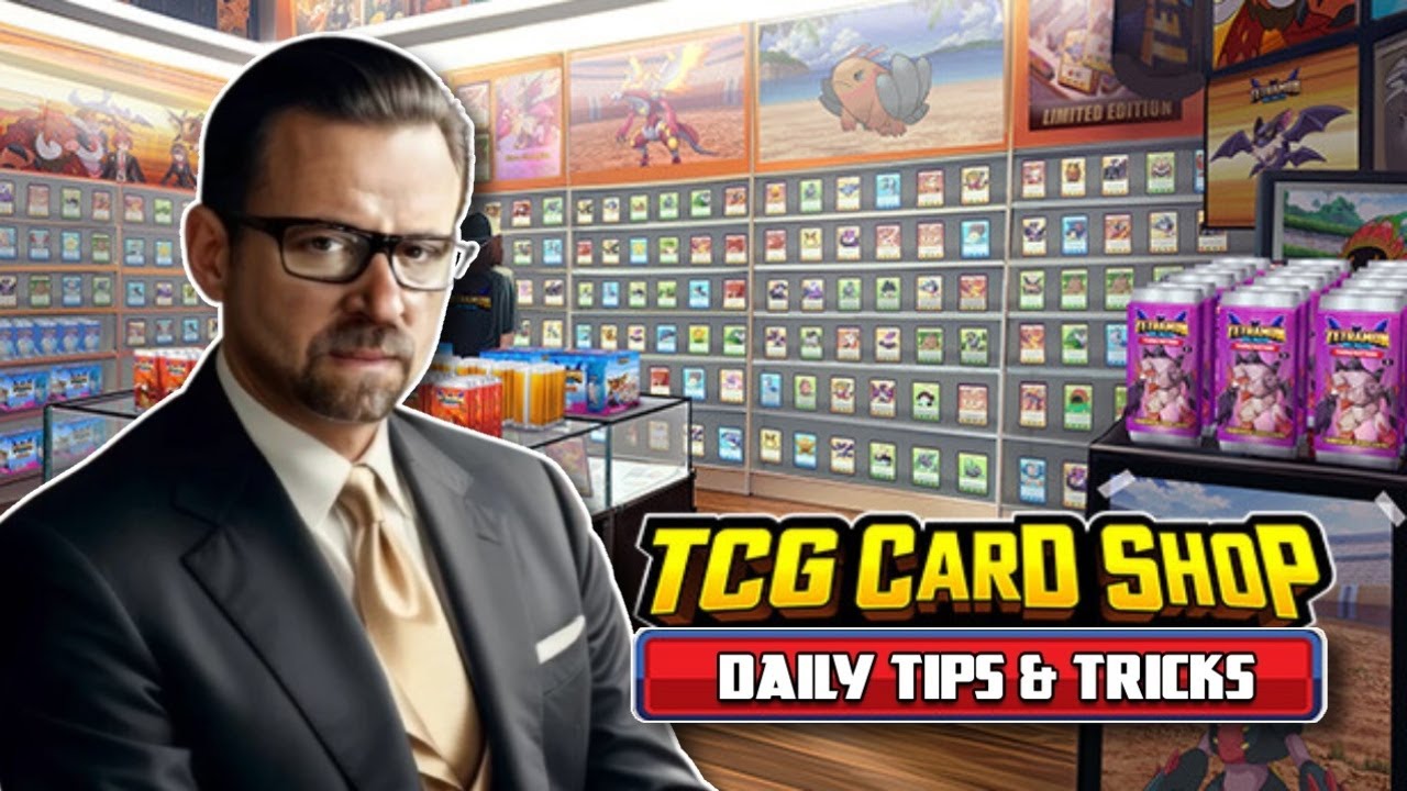 TCG Card Shop Routine & Tips - YouTube