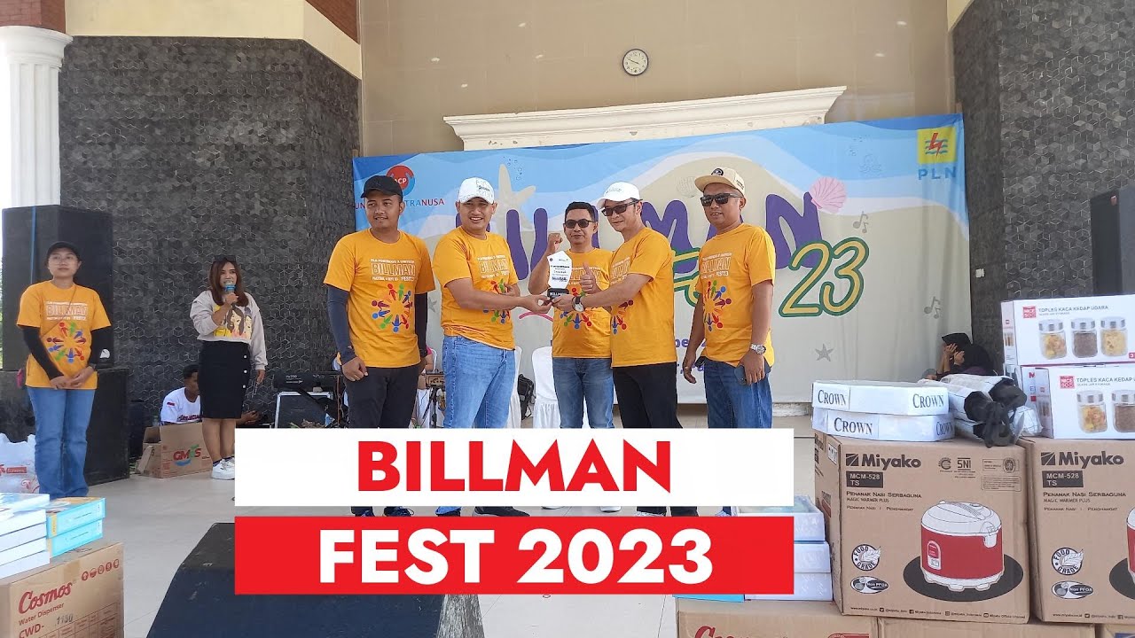 Billman Fest 2023 | Sambutan Manager PLN UP3 Ponorogo & Direktur PT ...