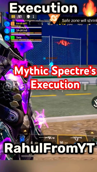 Mythic Spectre with new Mythic Execution 🔥😍 - CODM #callofduty #codm #shorts #spectre #new #fun ...