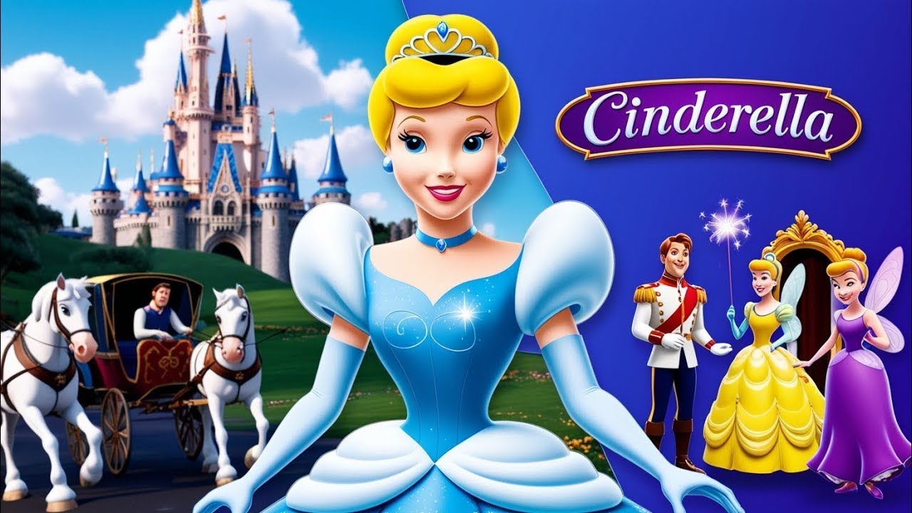 Princess Cindrella | A Magical Story | सिंड्रेला की जादुई कहानी - YouTube