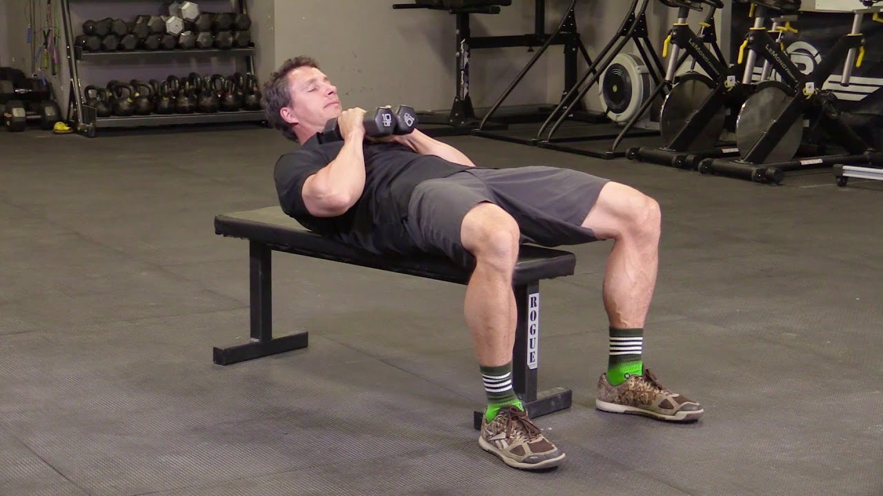 Dumbbell workout for abs - YouTube