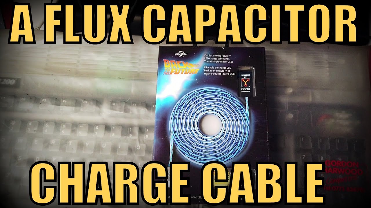 Back To The Future Flux Capacitor LED Charge Cable (From Just Geek.Com ...