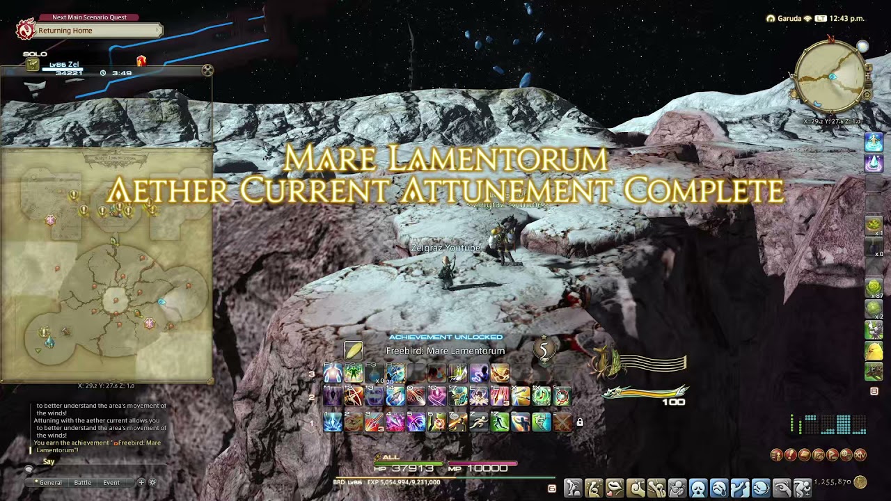 Mare Lamentorum Aether Location #4 - Final Fantasy - FFXIV - Endwalker ...