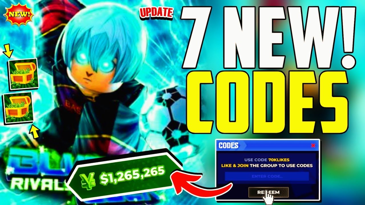 ⚠️UPDATE!💥[CODE]⚠️BLUE LOCK RIVALS ROBLOX CODES IN MAY 2025 - BLUE LOCK ...