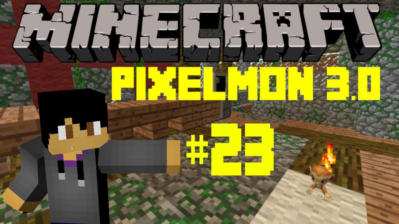 Minecraft Pixelmon Let's Play - Episode 23 Tiny Chimchar! - YouTube