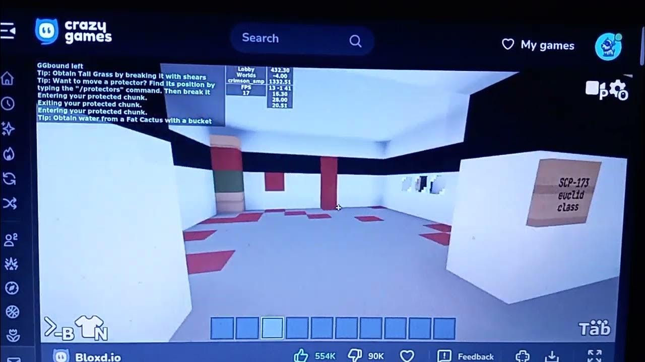 bloxd.io episode 4 scp building - YouTube