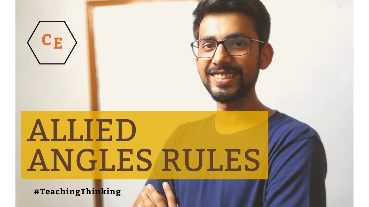 Allied Angles Rules | Trigonometry | Cosmic Essence Education - YouTube