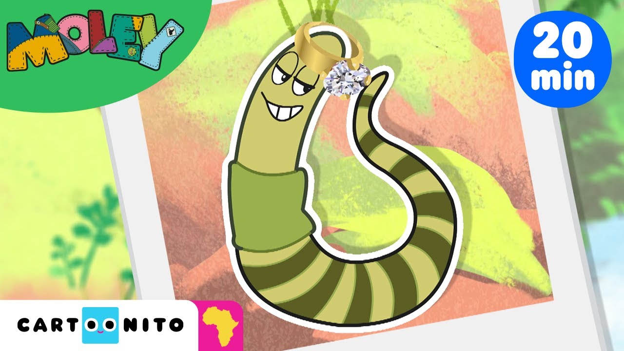 Mysterious Creature | Squirm & Manny Compilation | Cartoons For Kids ...