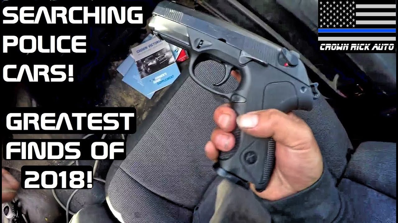 Searching Police Cars Greatest Finds Of 2018! Crown Rick Auto - YouTube