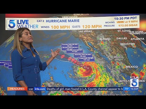 Light showers possible for Labor Day weekend in Southern California