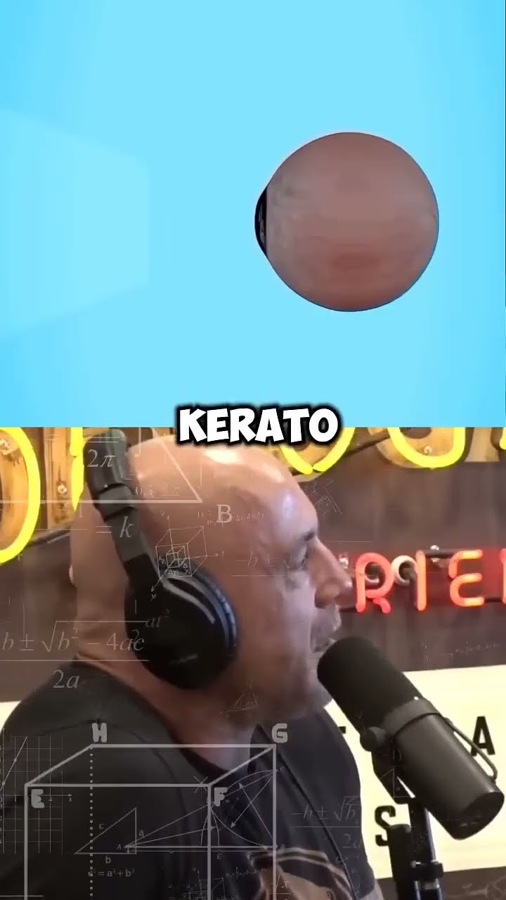 Joe Rogan teeth that can be used as prosthetic eye - YouTube