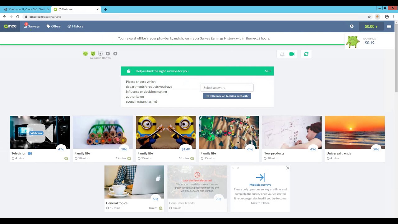 Qmee Survey সঠিকভাবে কিভাবে করবেন | Earn Real Dollar Without Reject ...