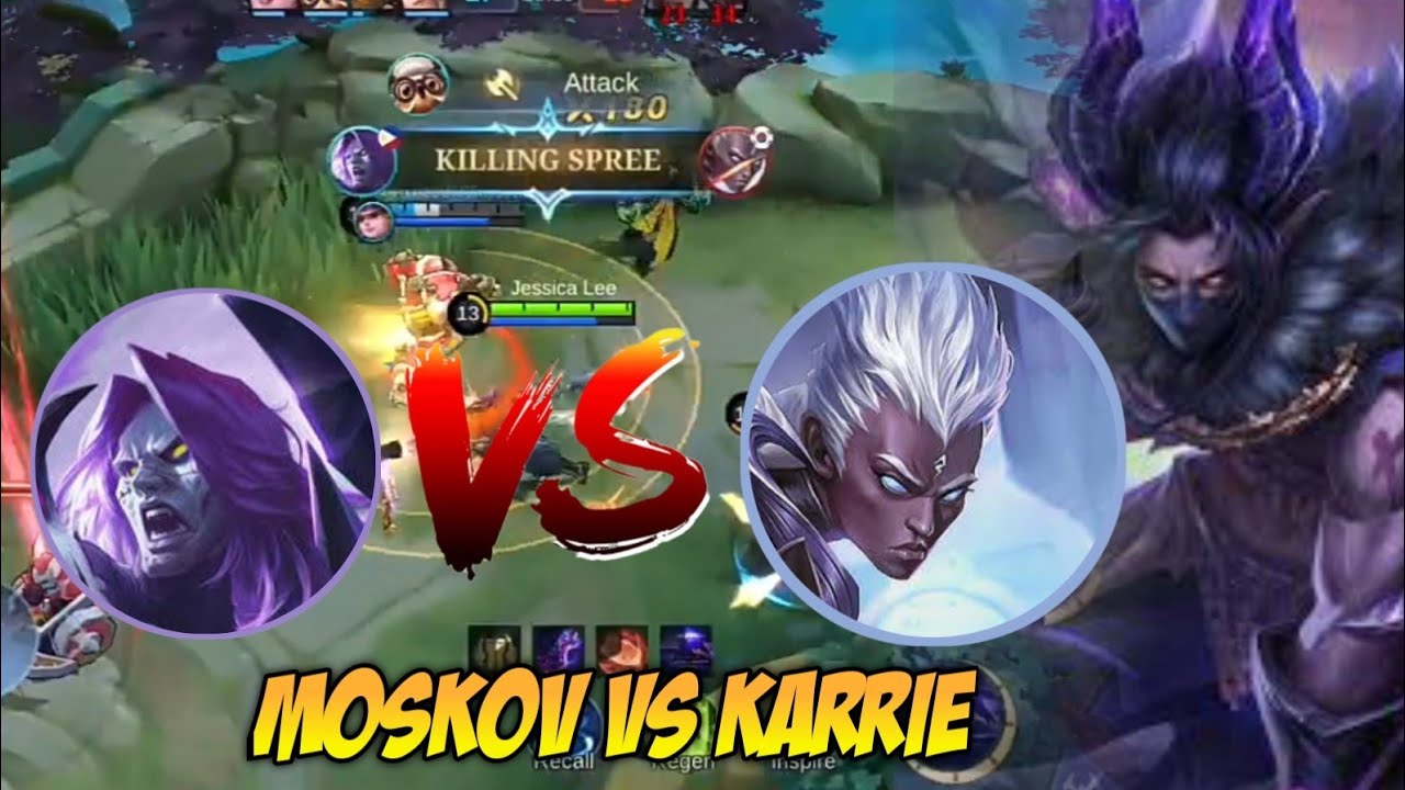 HOW TO COUNTER KARRIE USING MOSKOV #mobilelegends - YouTube