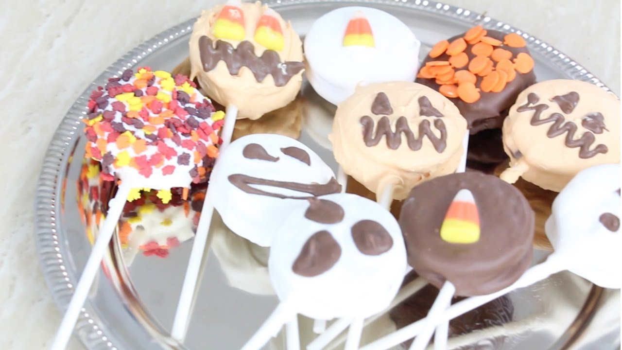 How To Make Fall Oreo Pops! - YouTube