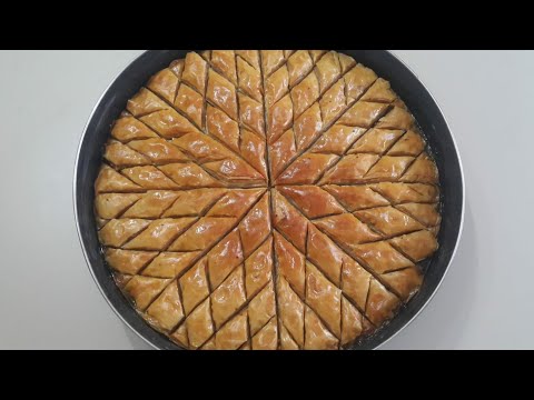 PRATİK BAKLAVA KESİMİ //YILDIZ (BAŞAK) KESİM NASIL YAPILIR?